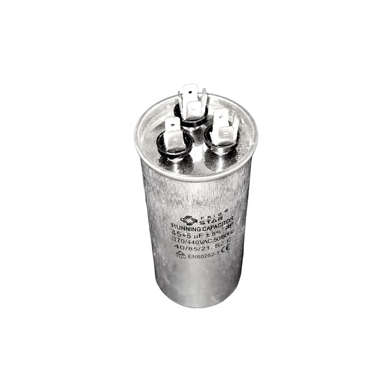 Capacitor de Trabajo 45+5 MF 370V-440V