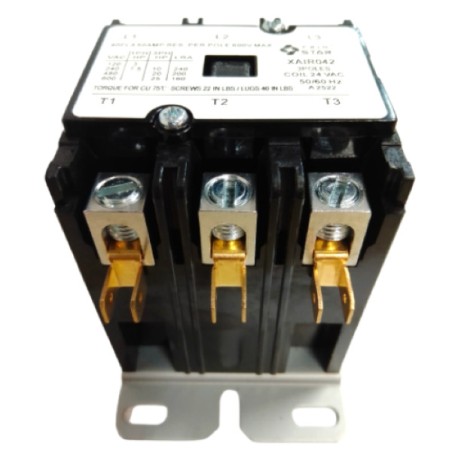 Contactor 3 Polos Bobina 24V 40AMP