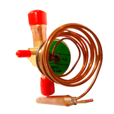 Válvula de Expansión Acumulador Exterior R22 20TR, 5/8x7/8,1/4 ODF