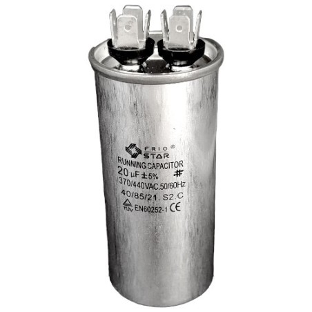 Capacitor de trabajo 20MF 370V-440V